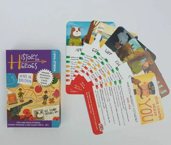 History Heroes World War I Card Game - The National Archives Shop